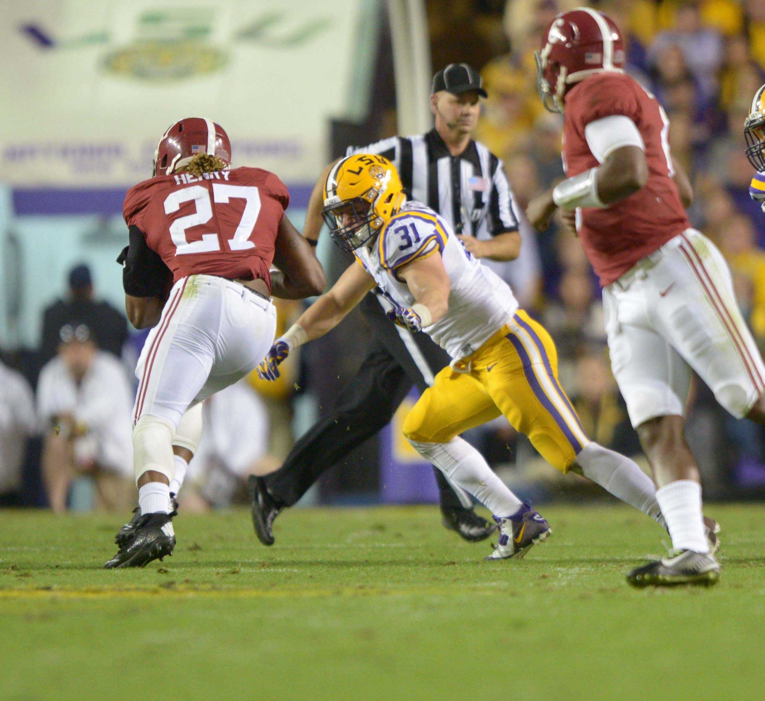 Q&A: Henry's success against LSU dependent on healthy offensive line ...